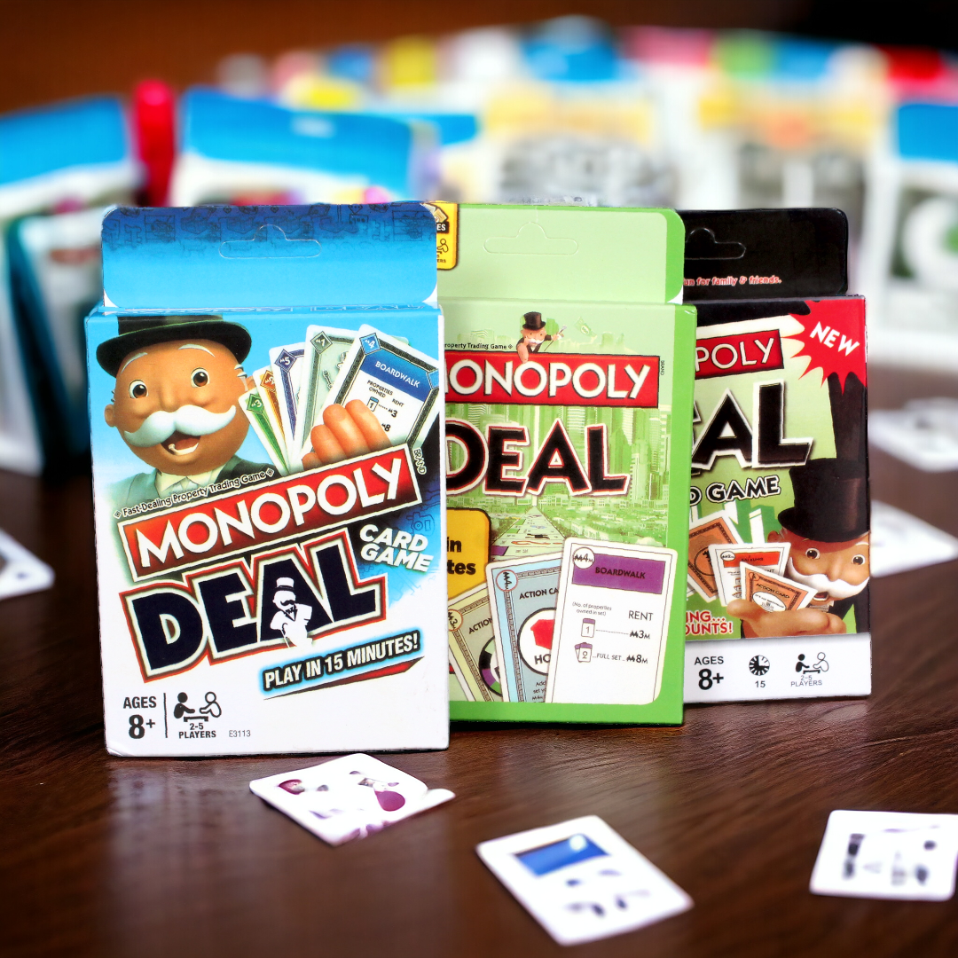 UNO FLIP MONOPOLY DEAL DOS UNO MARIO TIC TAC TOE XO PARTY GAMES CARD ...