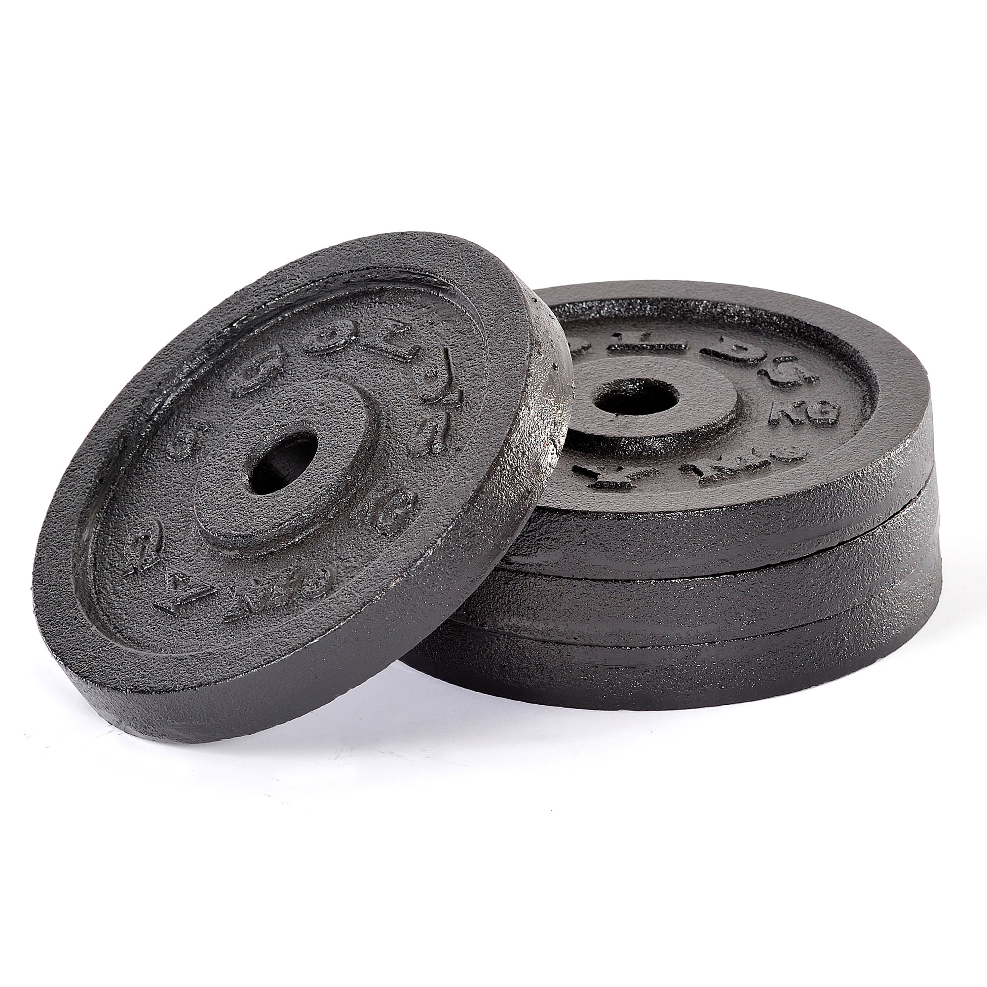 Adjustable Iron Weight Dumbbell Plates Pair/Set for Home Gym Workout ...