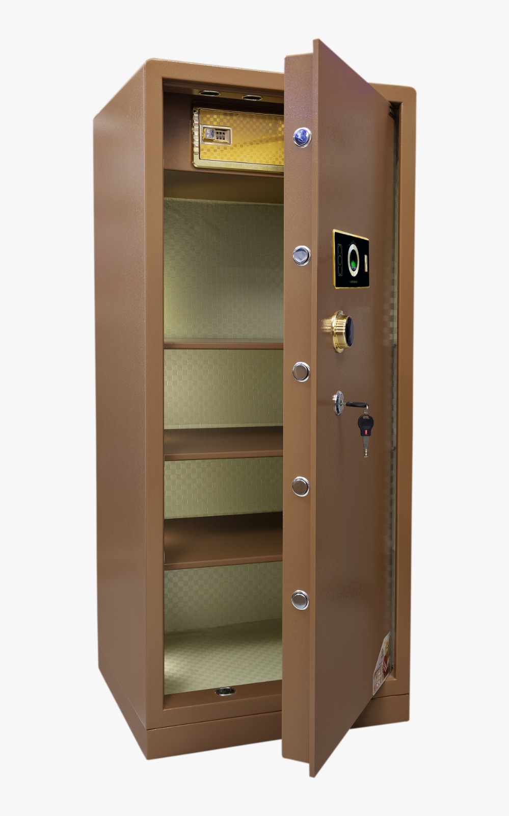 DIGITAL SECURITY LOCKER FOR HOME AND OFFICE USE NW-140-KG-GOLDEN THUMB ...