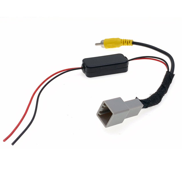 8 Pin Car Reversing Camera Video Rca 12v To 5v 6v Voltage Cable Adapter ...