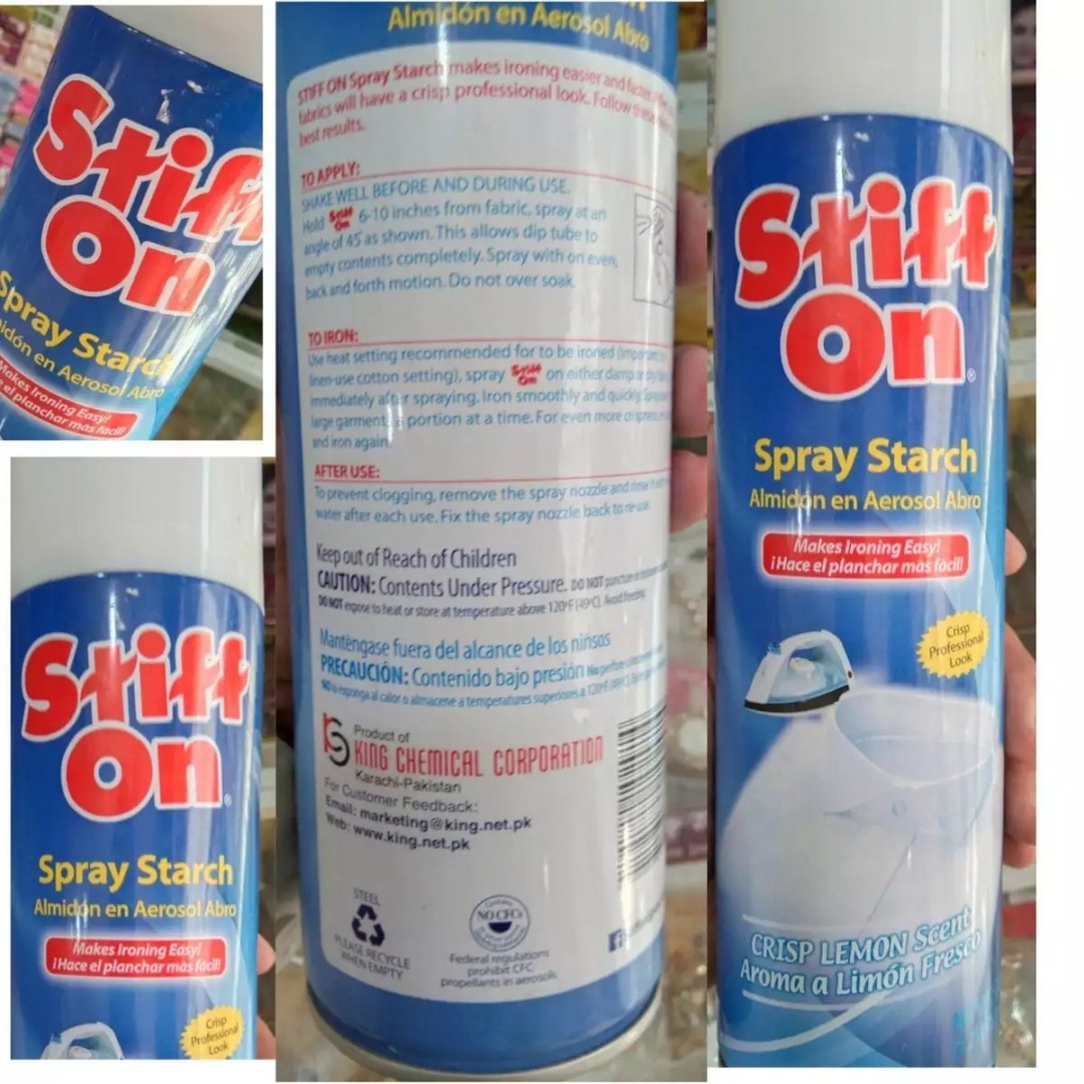 stiff On Starch Spray | Daraz.pk