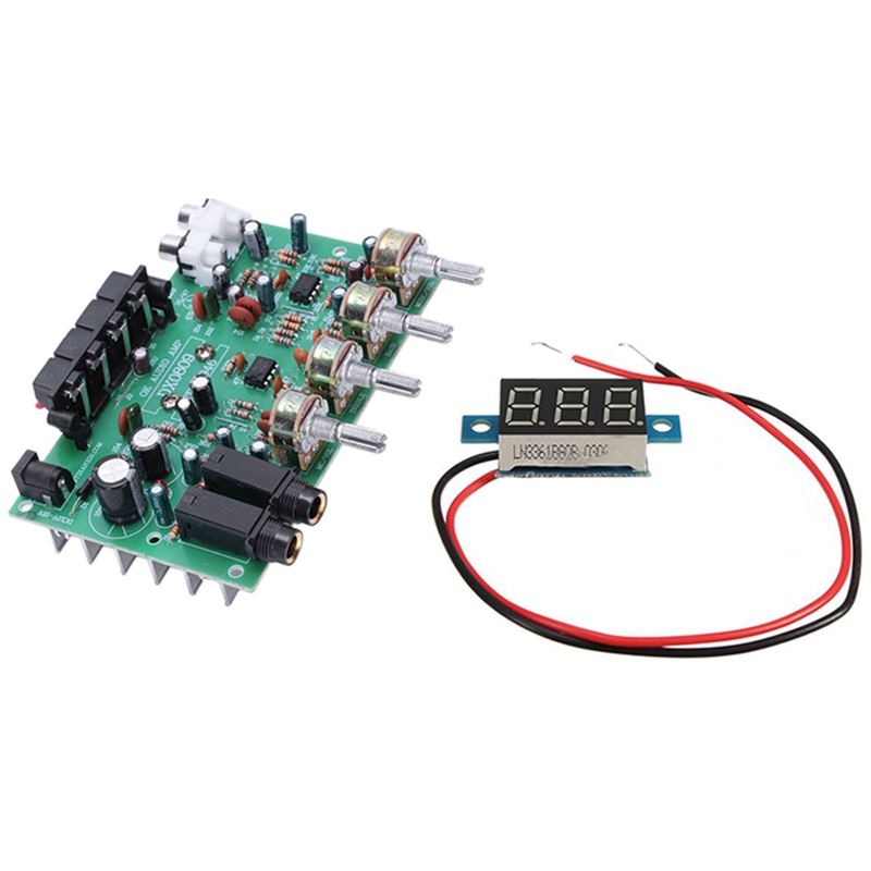 JINMY- 0.36Inch Digital DC 3-30V Car Voltmeter Gauge Voltage Volt & 2.1 ...