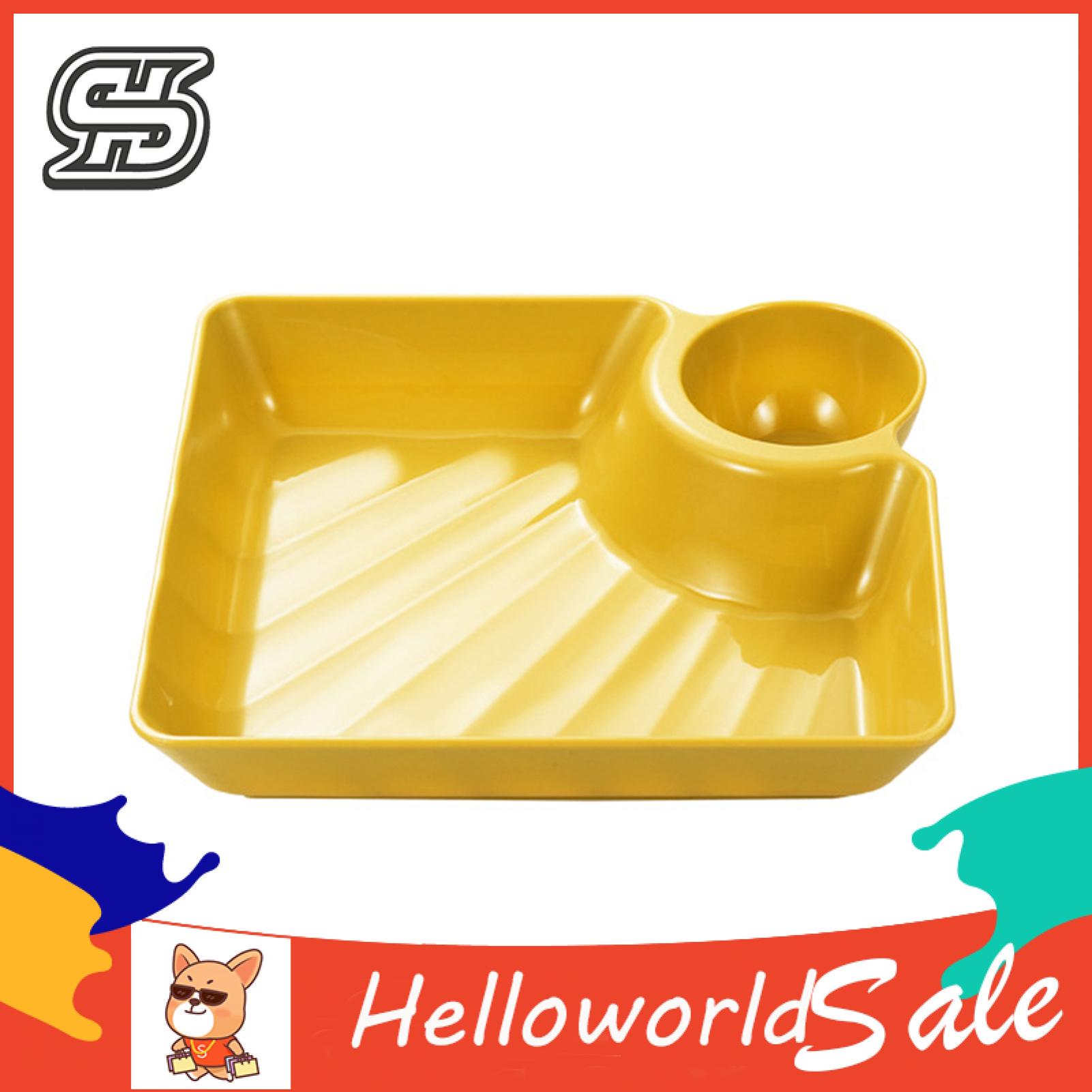 Dumpling Plate Dumpling Plate with Sauce Dish Design Versatile Easy to ...