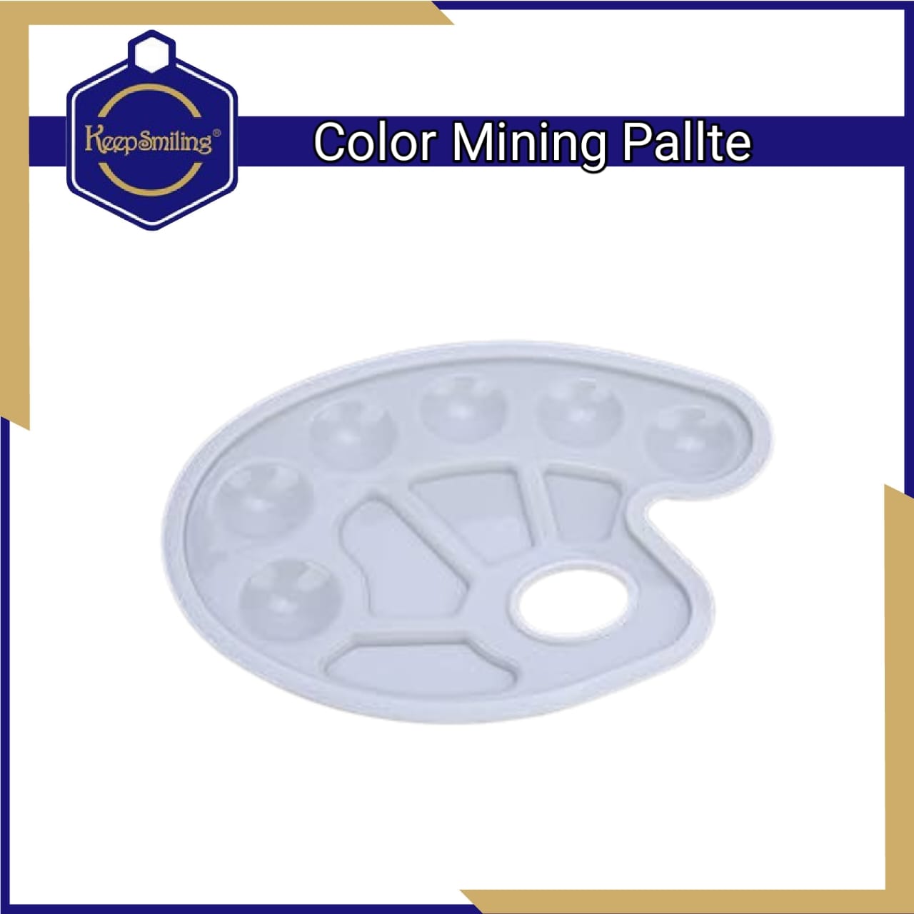 Keep Smiling Color Mixing Tray | Daraz.pk