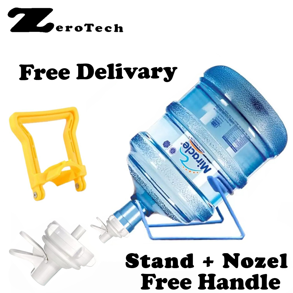 ZeroTech 19 L Liter Water Stand And Nozzle Handle Dispenser Valve Tap ...