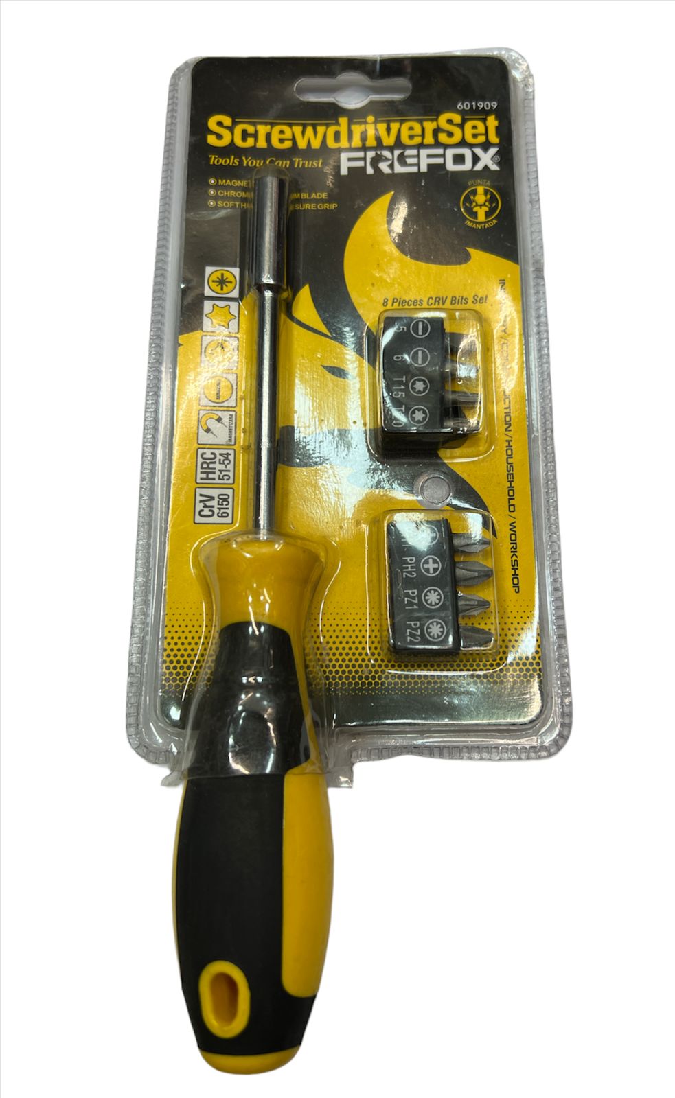 Screwdriver Set Frefox with magnetized tips | Daraz.pk
