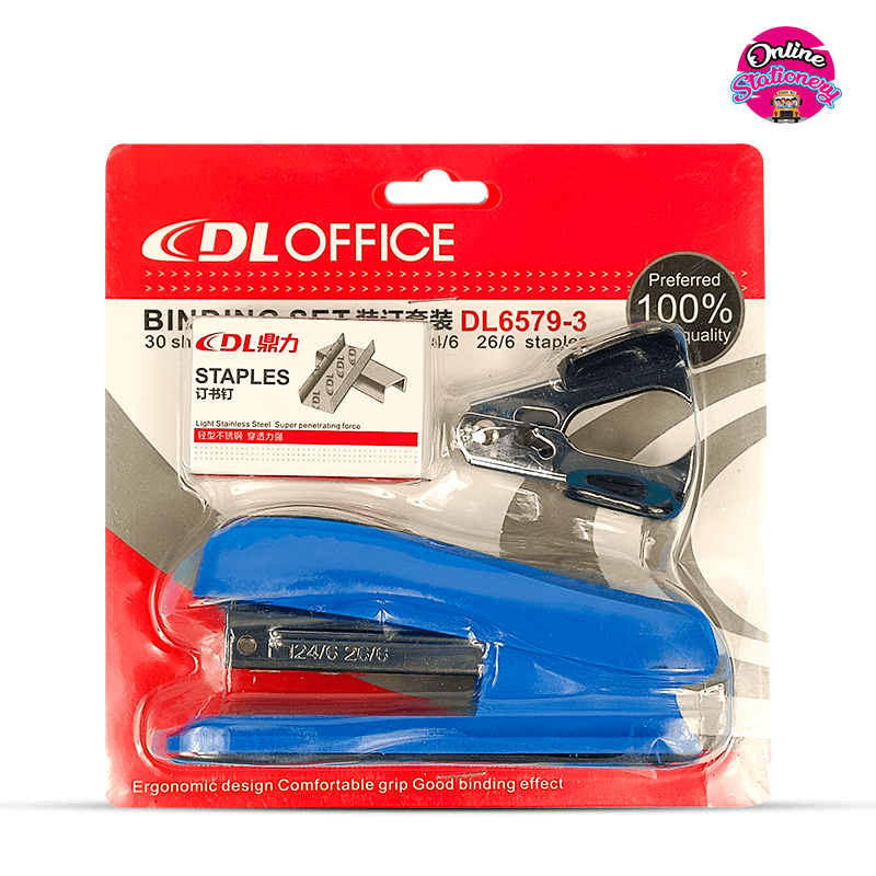 3 In 1, DL Stapler Set 6579-3 For Home, School & Office | Daraz.pk