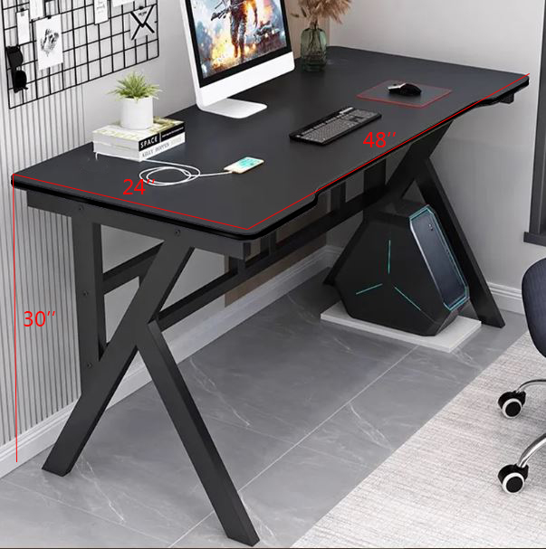Gaming Desk Pc Durable Gaming Desk for Home Office Plywood sheet top Office Table | Daraz.pk
