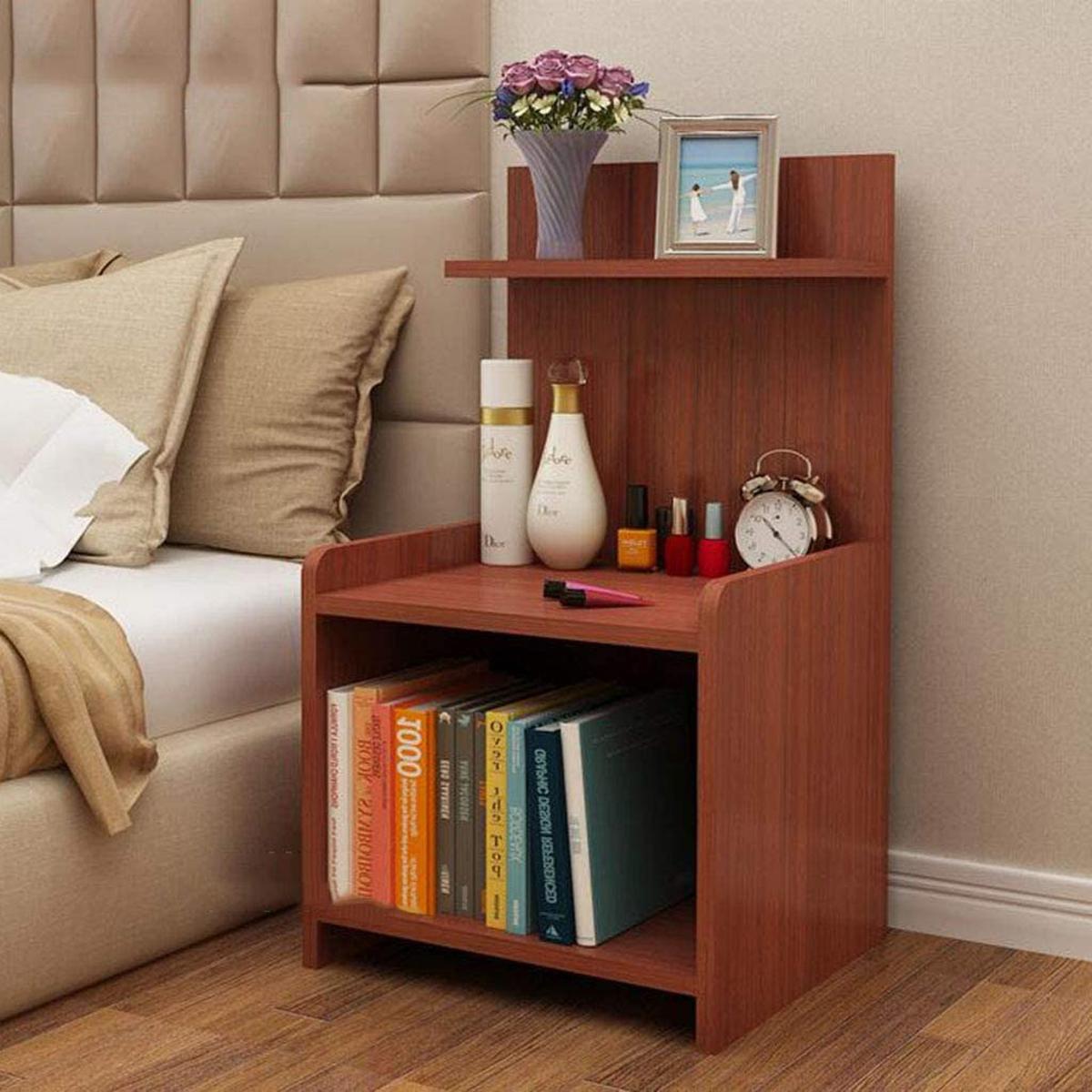Modern Bedside table with open storage box bedroom side table ...