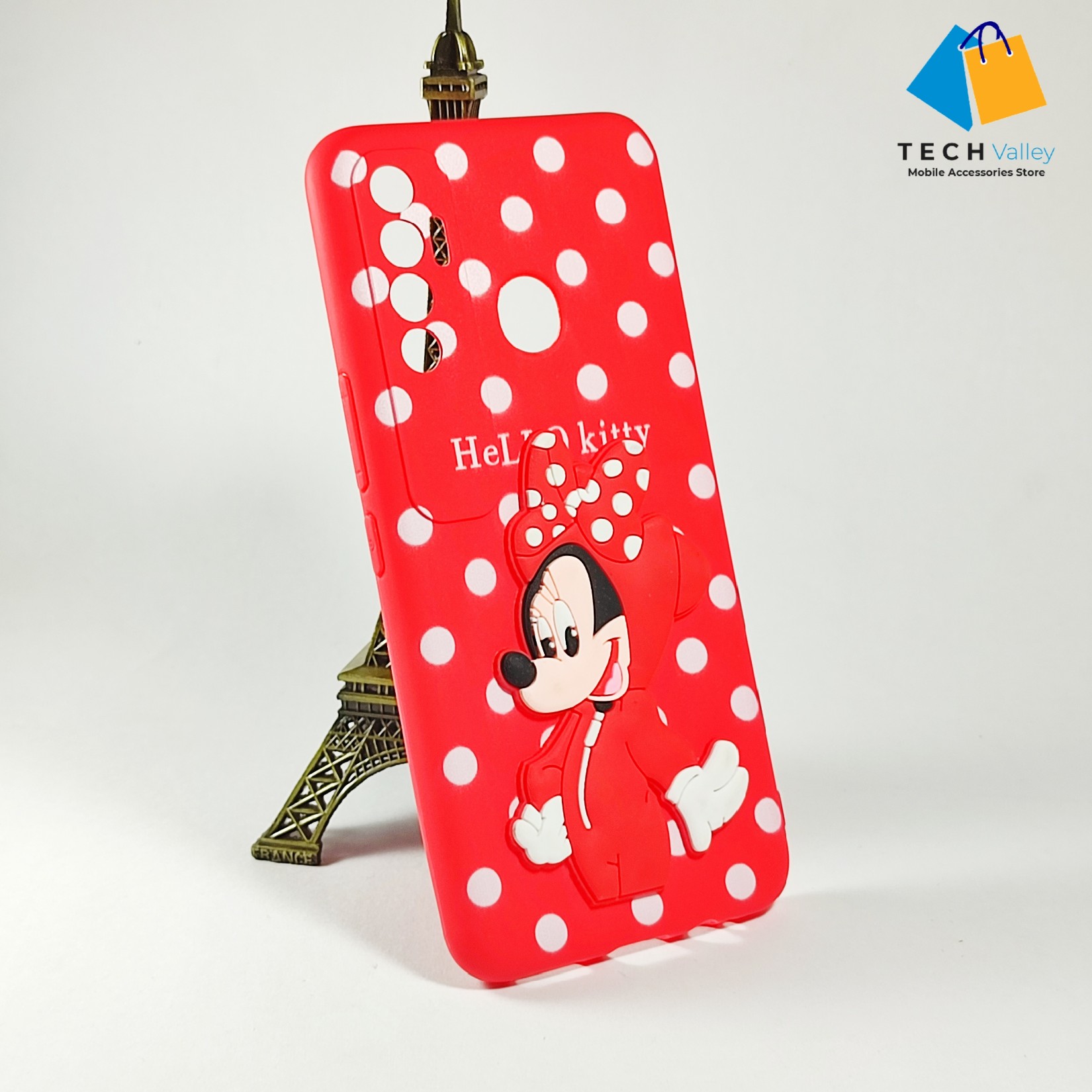Tecno Spark 7 Pro Back Cover Mickey and Minnie Mouse Cartoon Case for ...