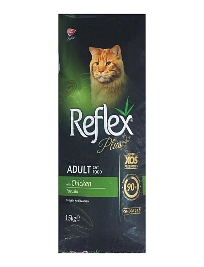 Reflex Plus Adult Cat Food with Chicken -15Kg | Daraz.pk