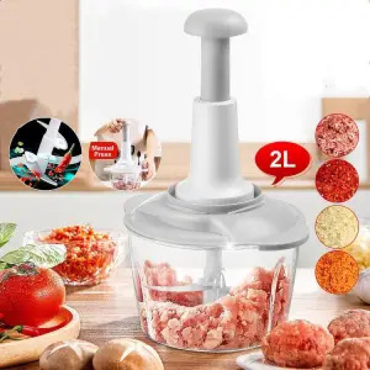 Hand Pat Food Processor - Hand press Chopper Machine Food Processor ...