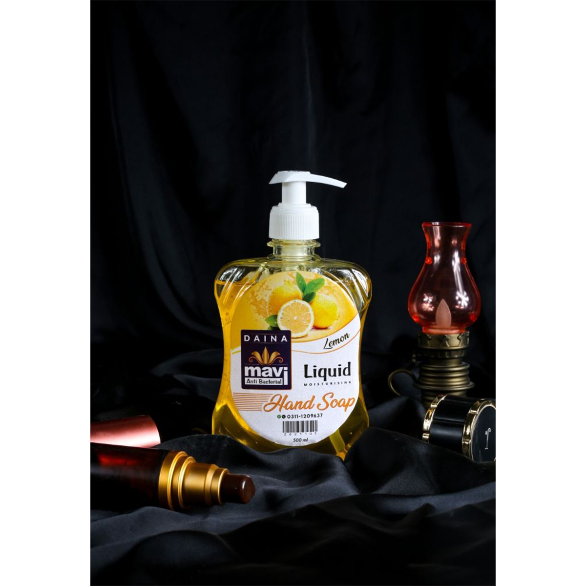 Mavi Antibacterial (Lemon) Liquid Hand Soap 500ml - Superior Germ ...