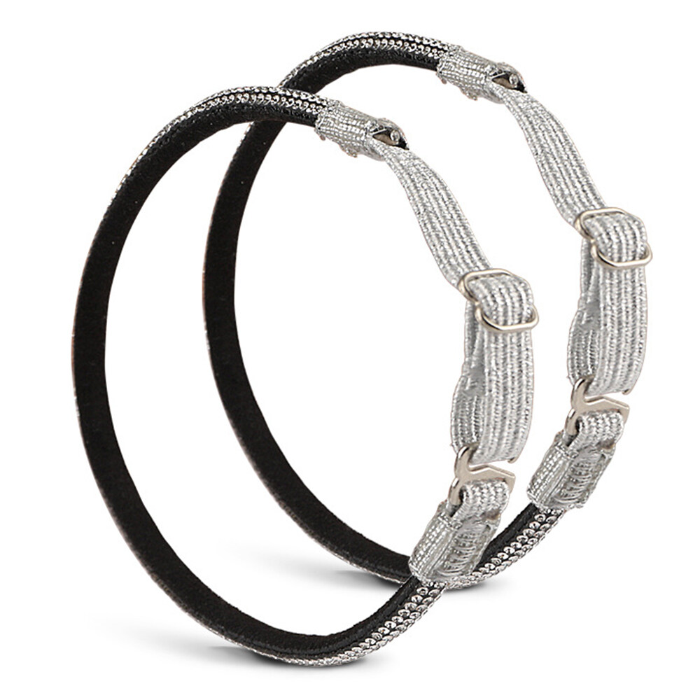 Shiny Rhinestone Elastic Shoe Ankle Straps Strap Detachable Lazy ...