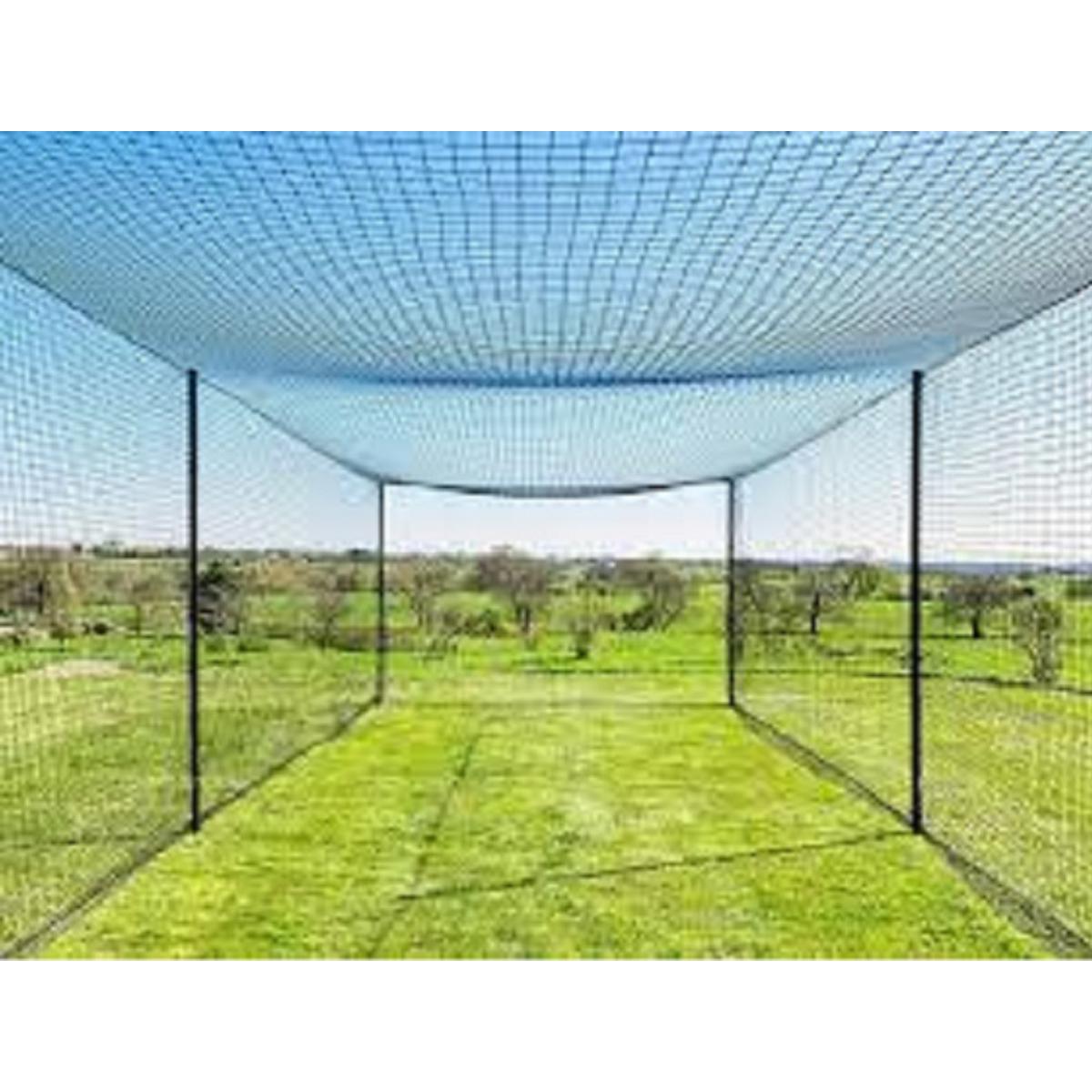 Cricket Practice Net 100x10 (White) Thickness: 1. 5mm.Ball Stop Cricket ...
