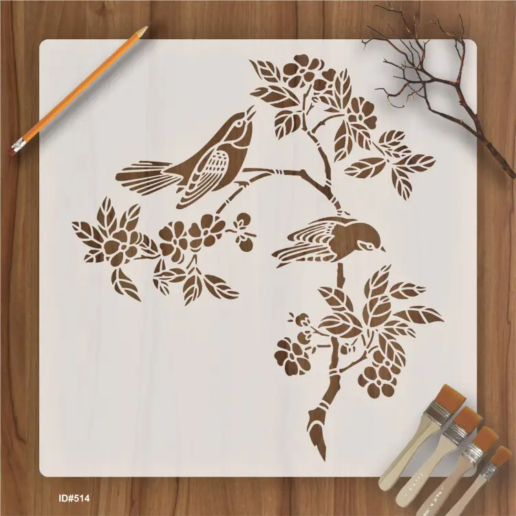 Bird Stencils For Walls