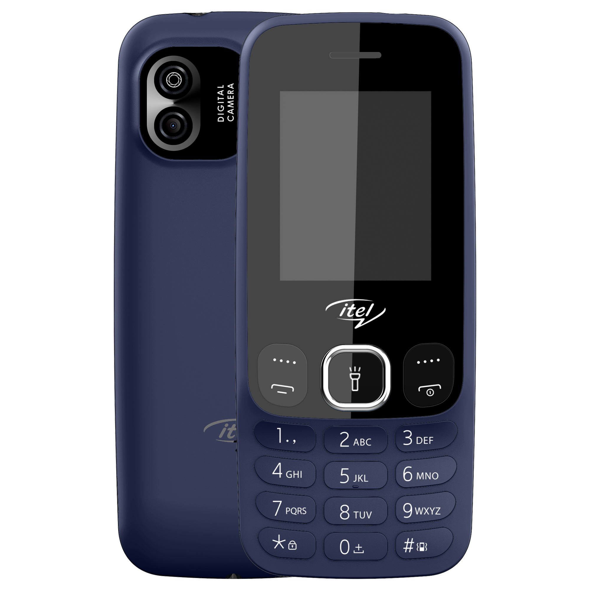 itel it2166 Feature Phone | 2.0″ Bright Big Screen | 1,000mAh Big Battery | 2,000 Contacts ...