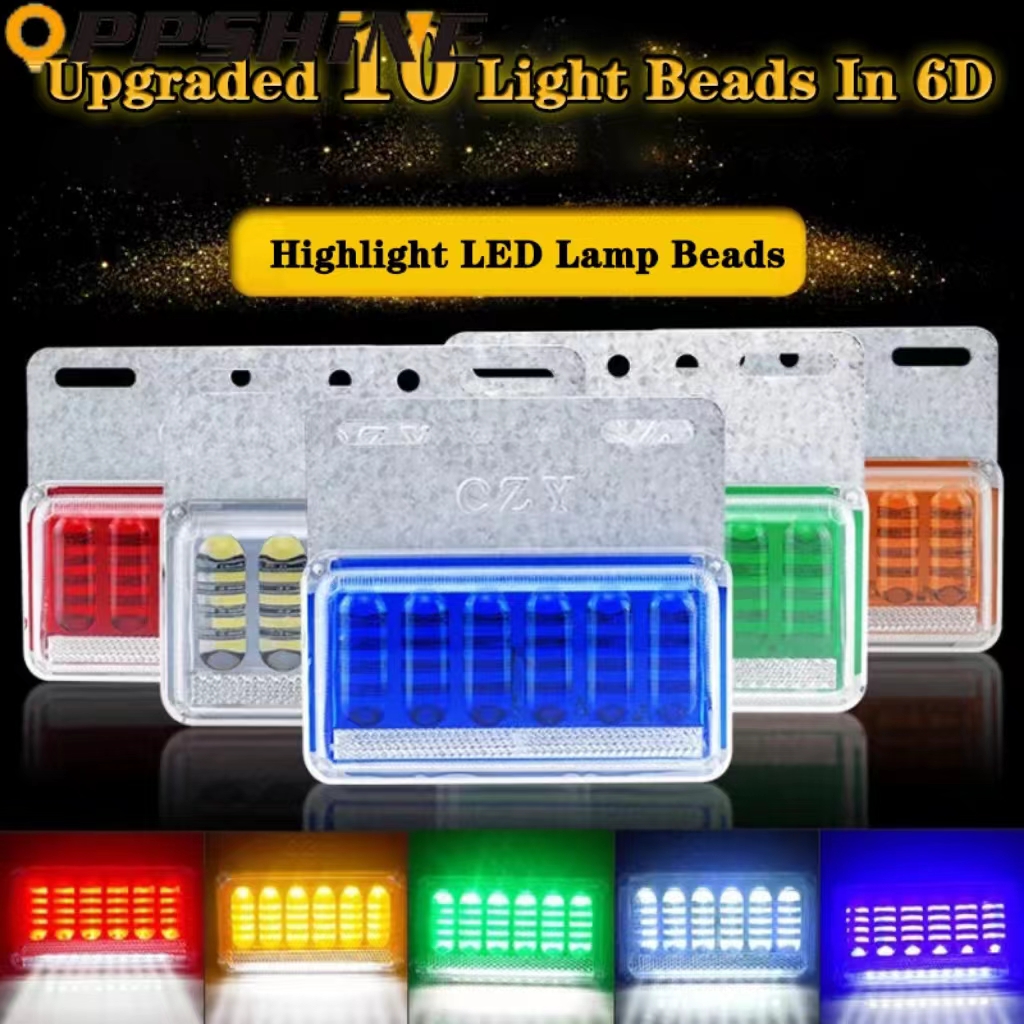 Cob Truck Led Side Light 24V High Bright Lighting Waterproof Sidelight ...