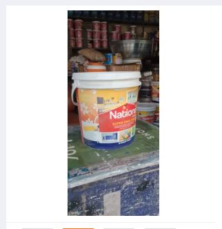 National Paints Wall Putty 24 killoogram Big size Drum Putty for Wall ...