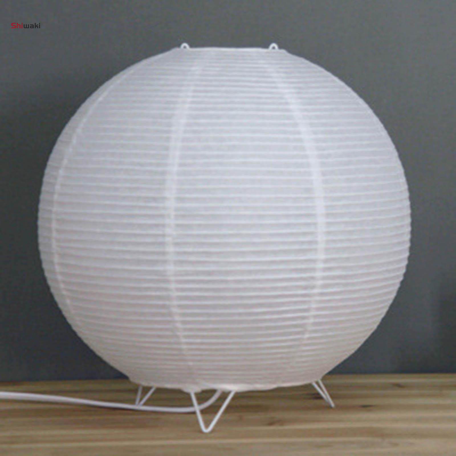 White Paper Lantern Lampshade Desk Lamp Shade, Standing Lamp Decor Easy ...