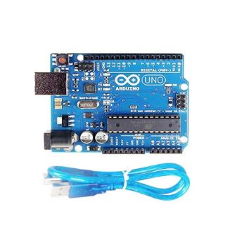 Arduino UNO R3 Italy ATmega328P with USB cable | Daraz.pk