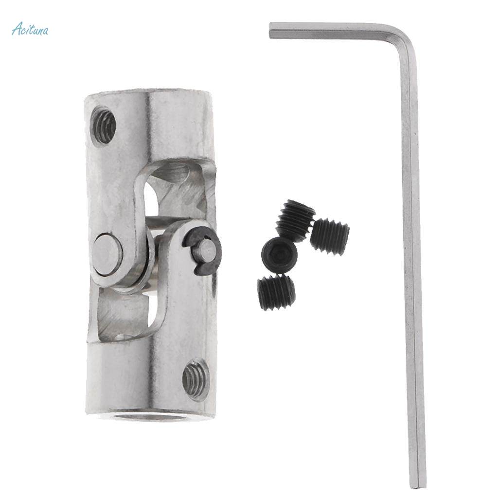 2X Metal Universal Joint RC Cars Boats Model Cardan Gimbal Couplings ...