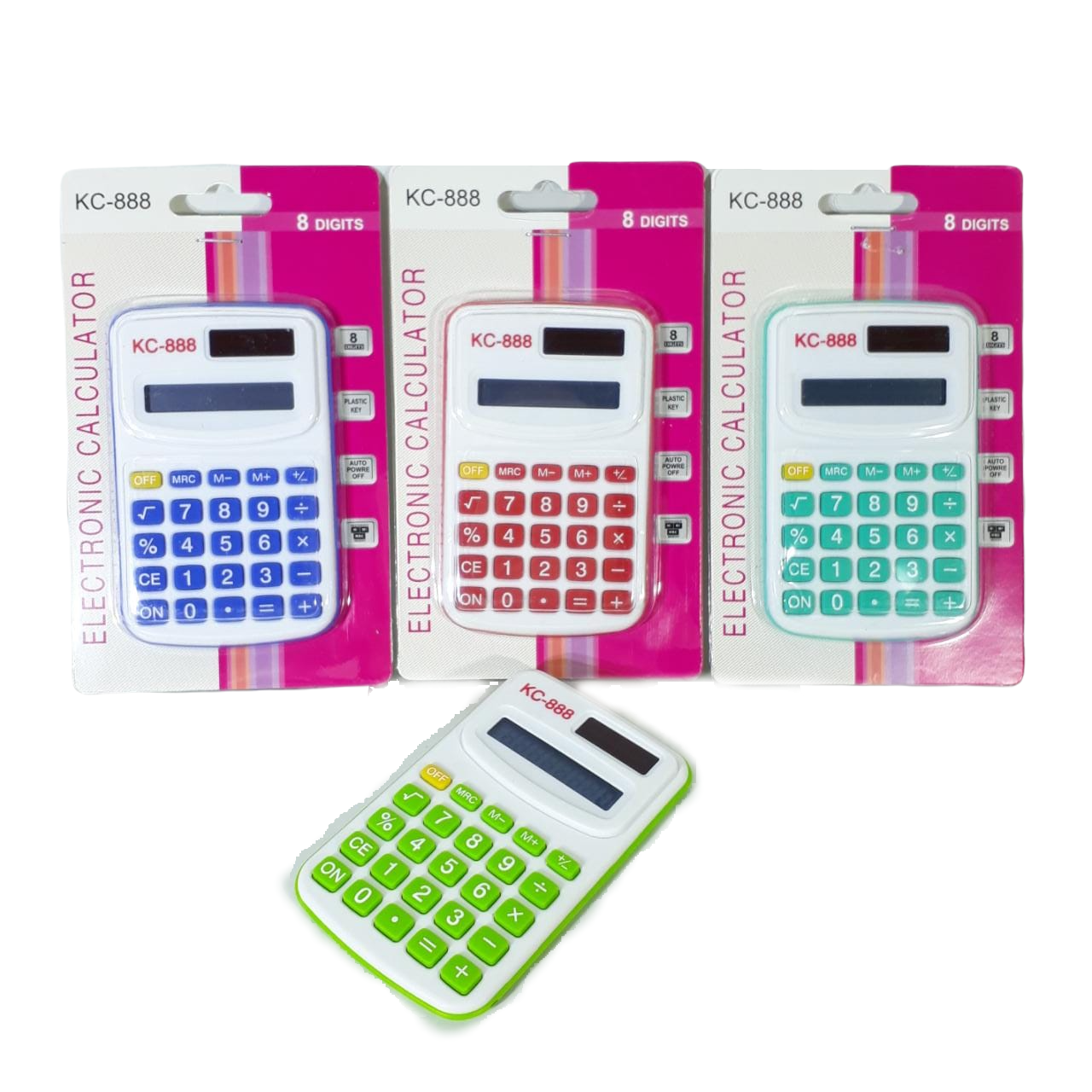 ELECTRONIC CALCULATOR KC-888 8DIGITS | Daraz.pk