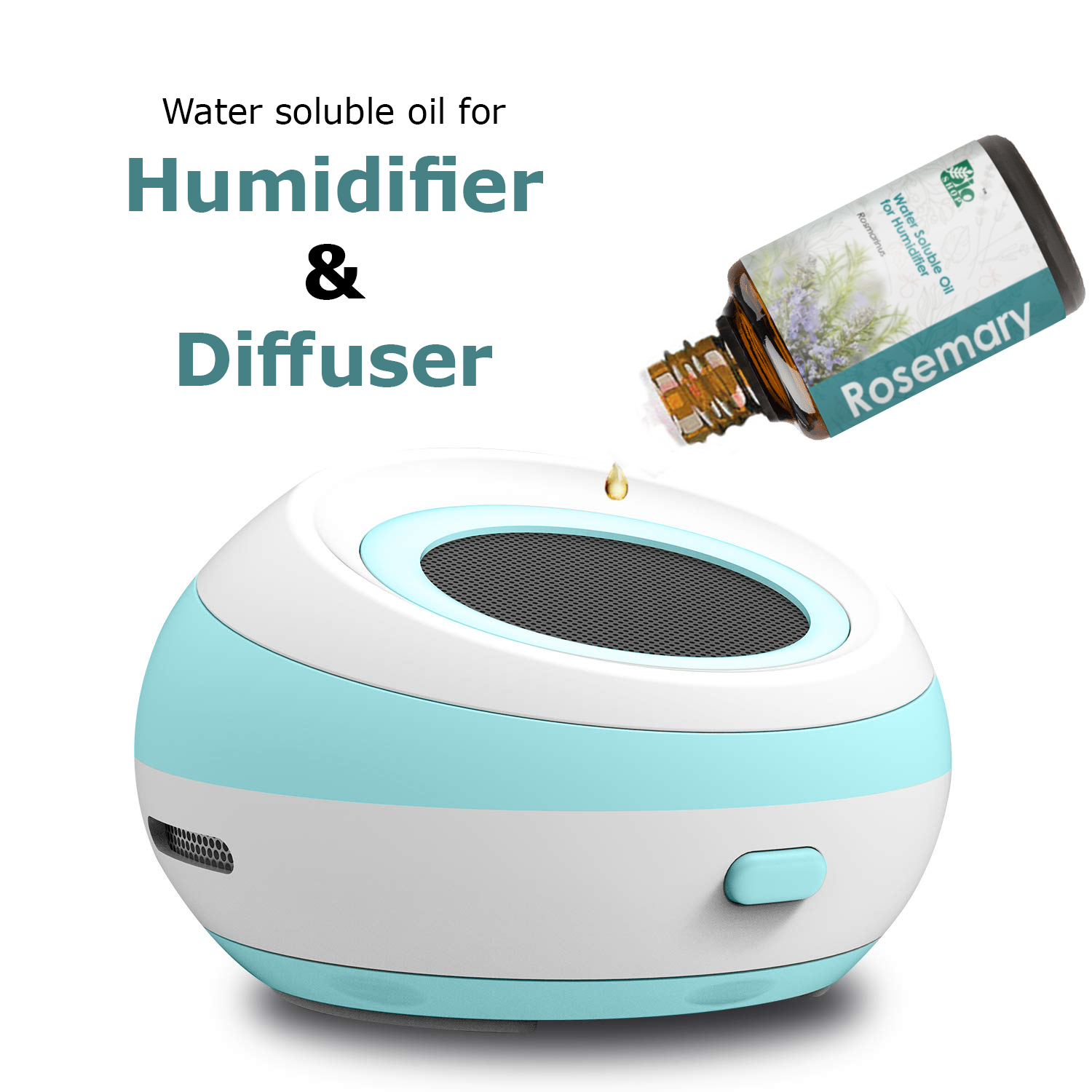 Water-Soluble Rosemary Oil for Humidifier Aromatherapy Oil for Diffuser ...