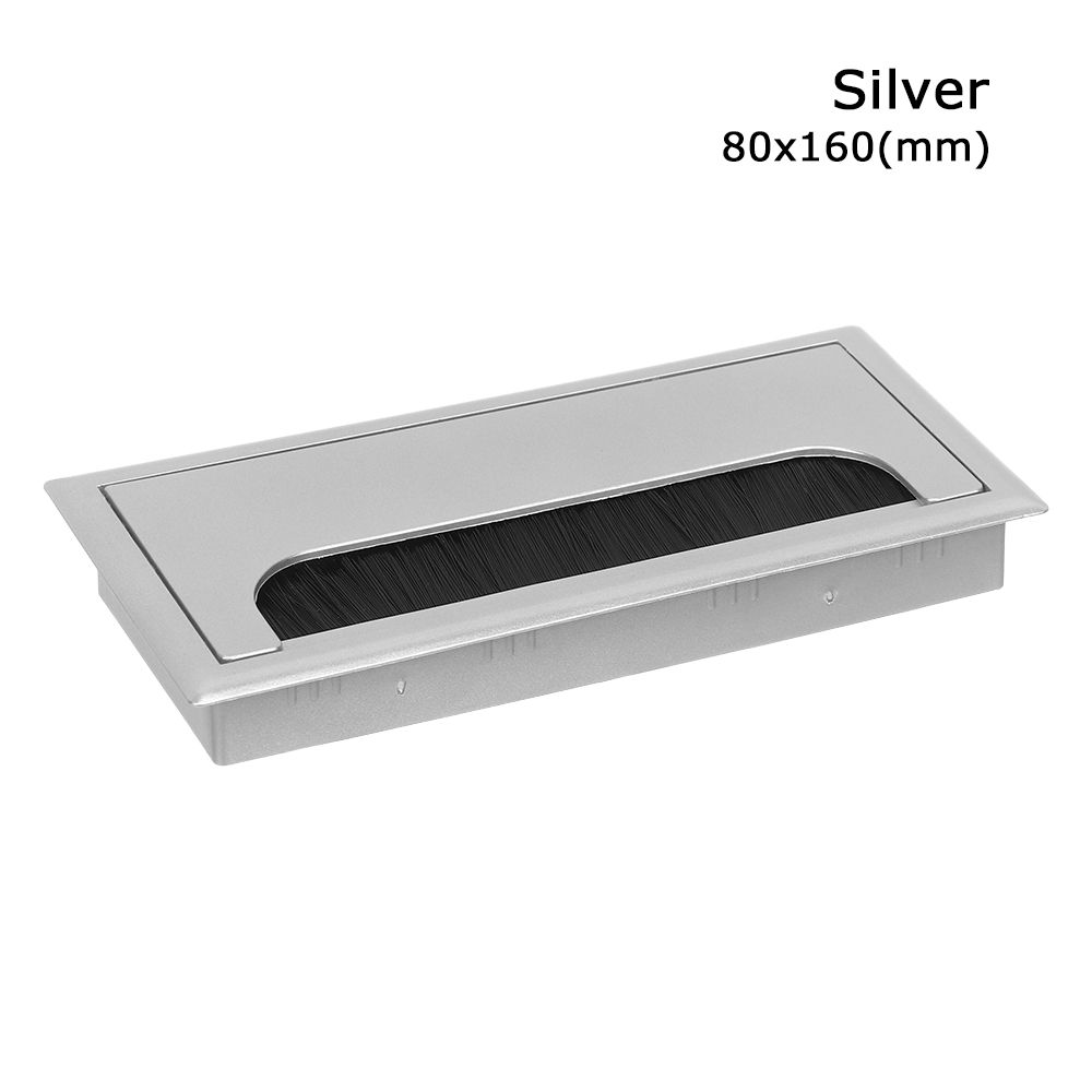 Plastic Outlet Port Computer desktop Decor Wire Box Wire Hole Cover ...