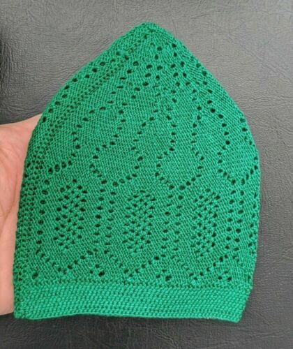 Turkish Namaz Topi Or Prayer Cap Turkish Knitted Open-Work Koofi Topi ...