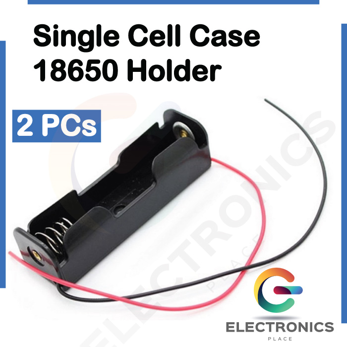 Single Cell Case | 18650 Lithium ion Battery Holder / Container With ...