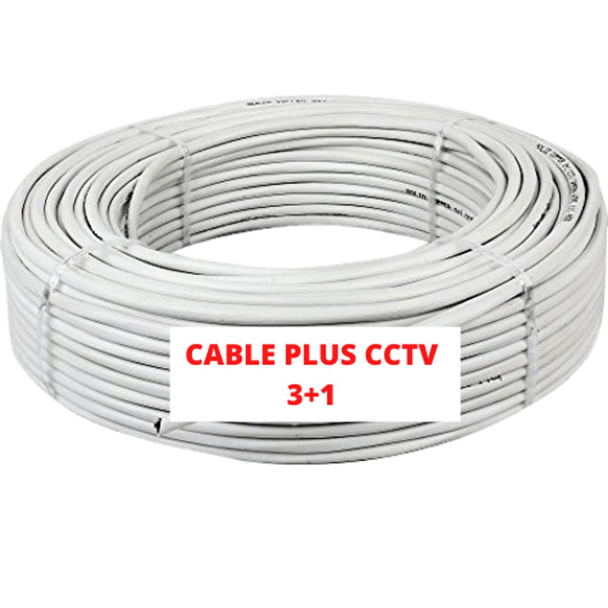 CCTV Cable proline data power plus mic 3+1 camera wire | Daraz.pk