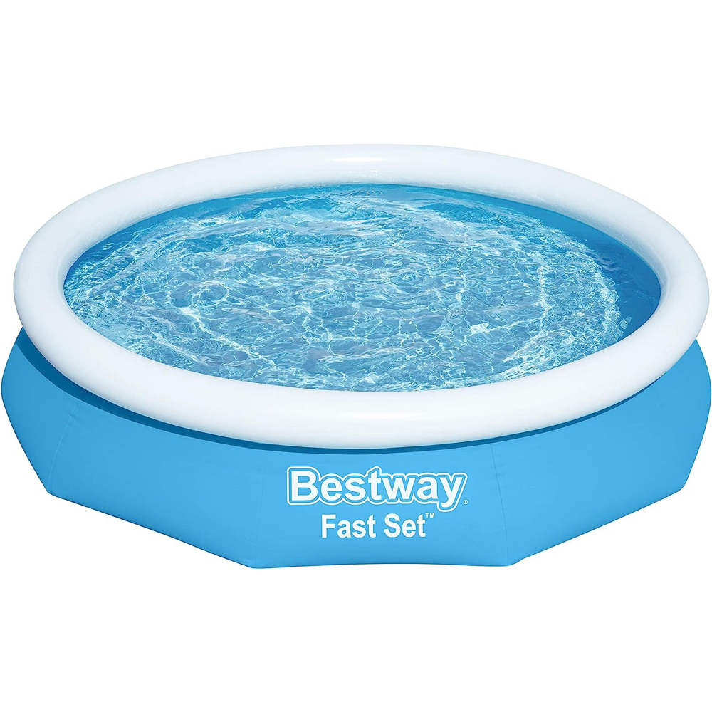 BESTWAY 57273 Fast Set Round Inflatable Pool 12' x 30" | Daraz.pk