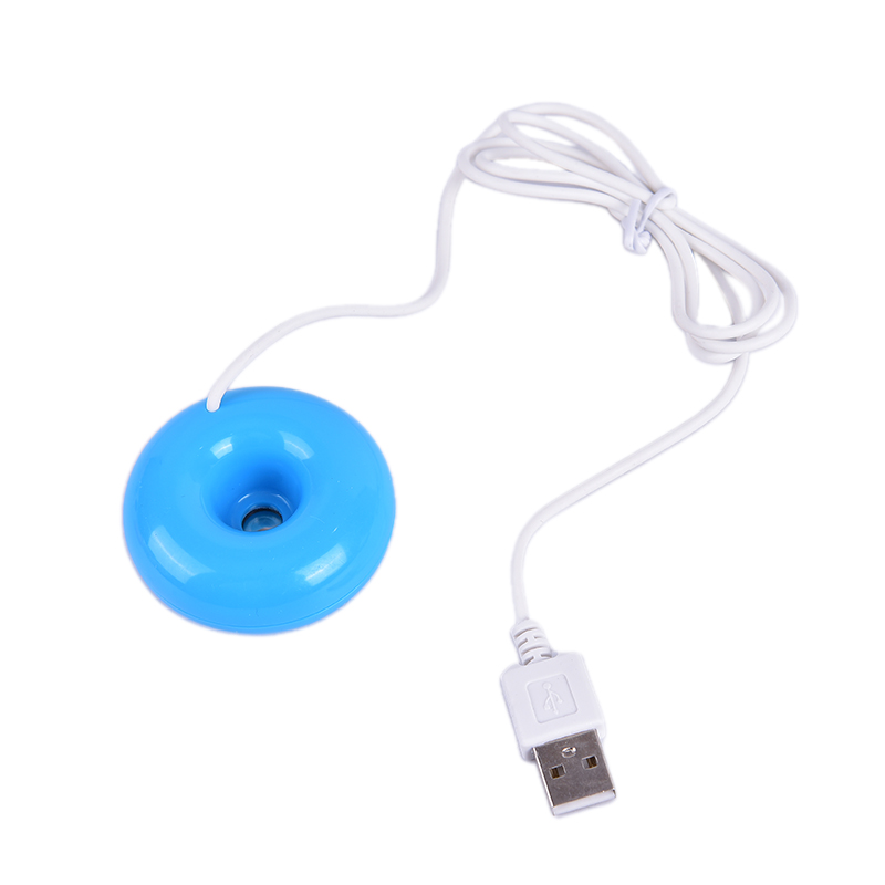 1pc Mini Portable Donuts Humidifier USB Air Purifier Aroma Diffuser ...