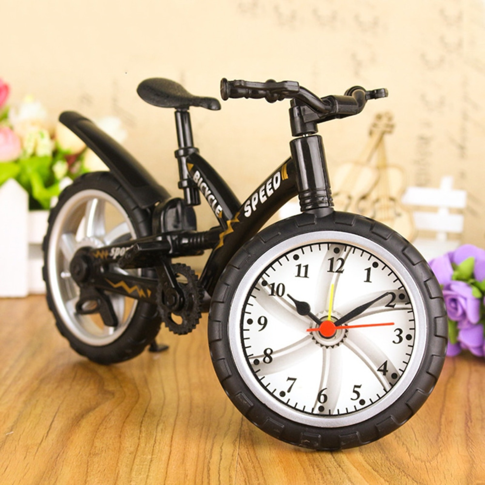 Bicycle Alarm Clock ABS Plastic Bike Table Clocks | Fashion Pocket ...