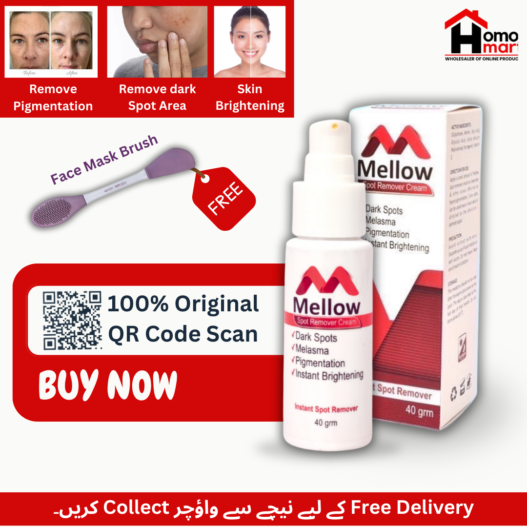 Mellow Spot Remover Cream 40g - Dark Spot & Acne Scar Cream | Medicure Pharma’s Skin Brightening ...