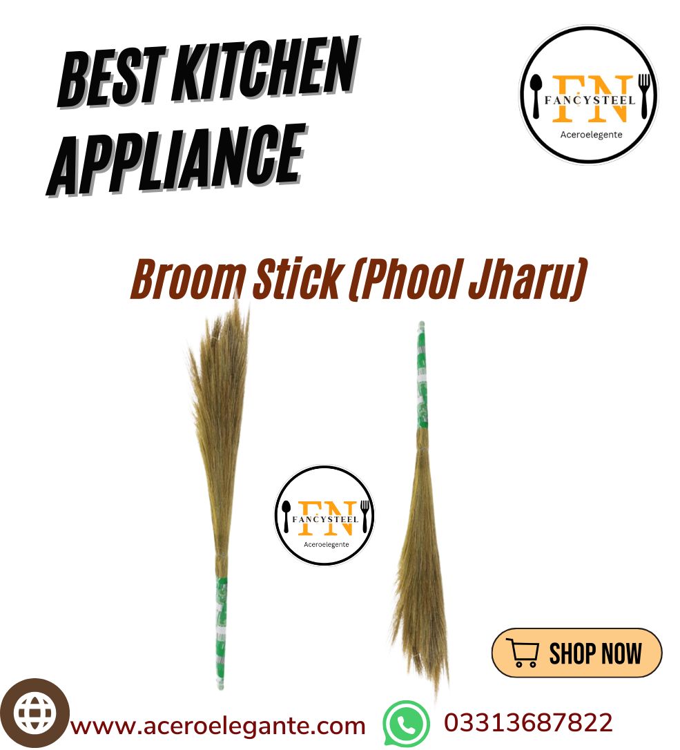 Broom Stick / Jhadoo /Phool Jaru / Jaroo - Large | Daraz.pk