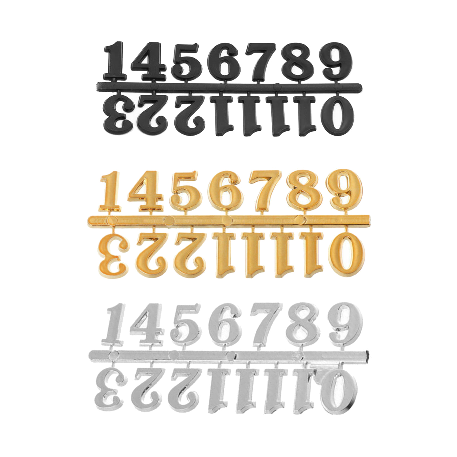 Clock Numeral Arab Number Replacement DIY Quartz Clock Number | Daraz.pk