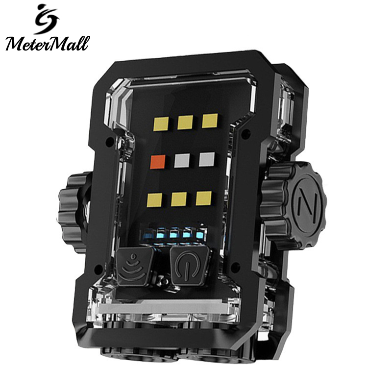 MeterMall LED Key Chain Light, Mini Keychain Flashlight With Clip, 6 ...