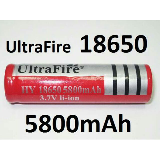 UltraFire 18650 5800mAh 3.7V Rechargeable Battery | Daraz.pk