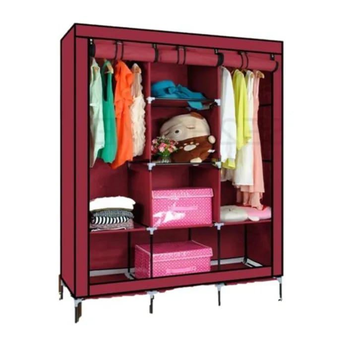 GST Foldable Canvas Storage Wardrobe Model 88130 | Daraz.pk