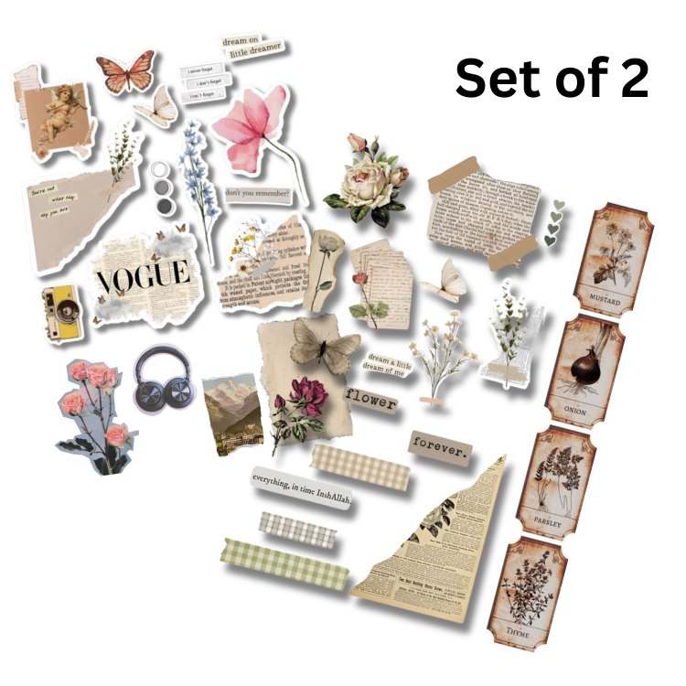 Vintage Journaling Stickers, Scrapbooking, scrapbooking , journaling ...