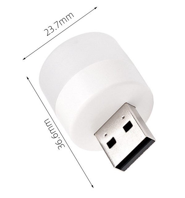 Mini Usb Led Light Bulbs White Warm Universal For Laptops Power
