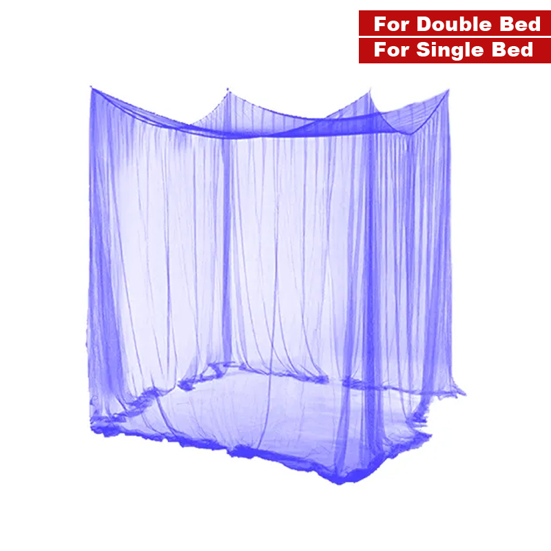 Mosquito Net / Machardani for Double bed & Single bed Polyester Fabric ...
