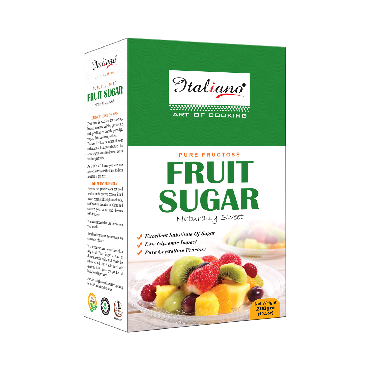 Italiano Fruit Sugar 200gm | Daraz.pk