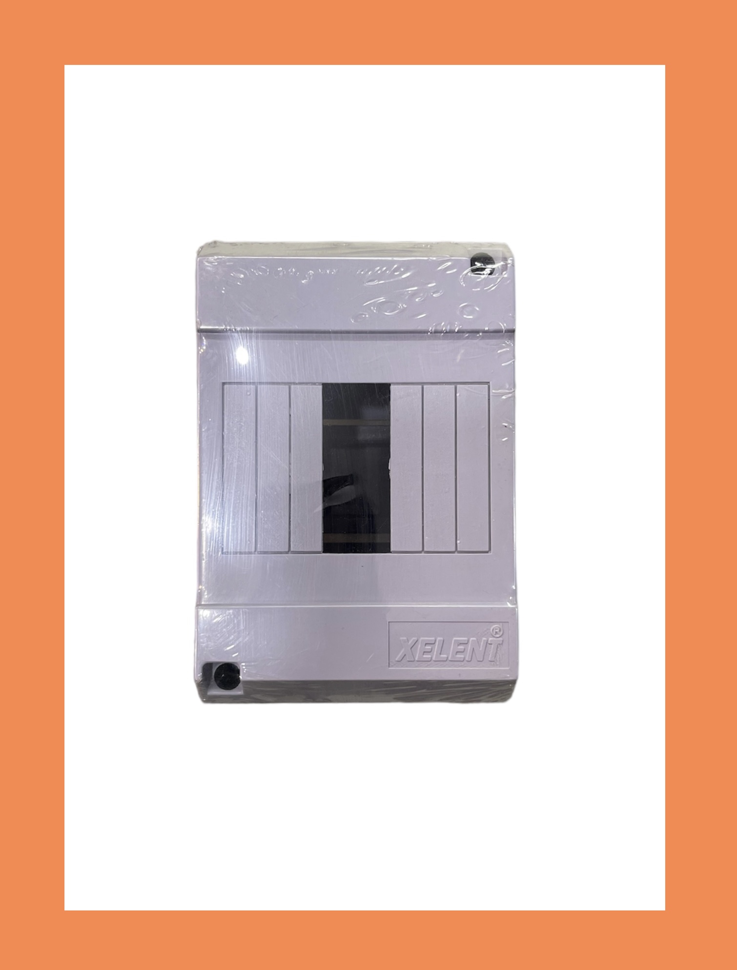 Electrical Distribution Box 2-4 Ways Circuit Breaker Box Wall Mounted ...