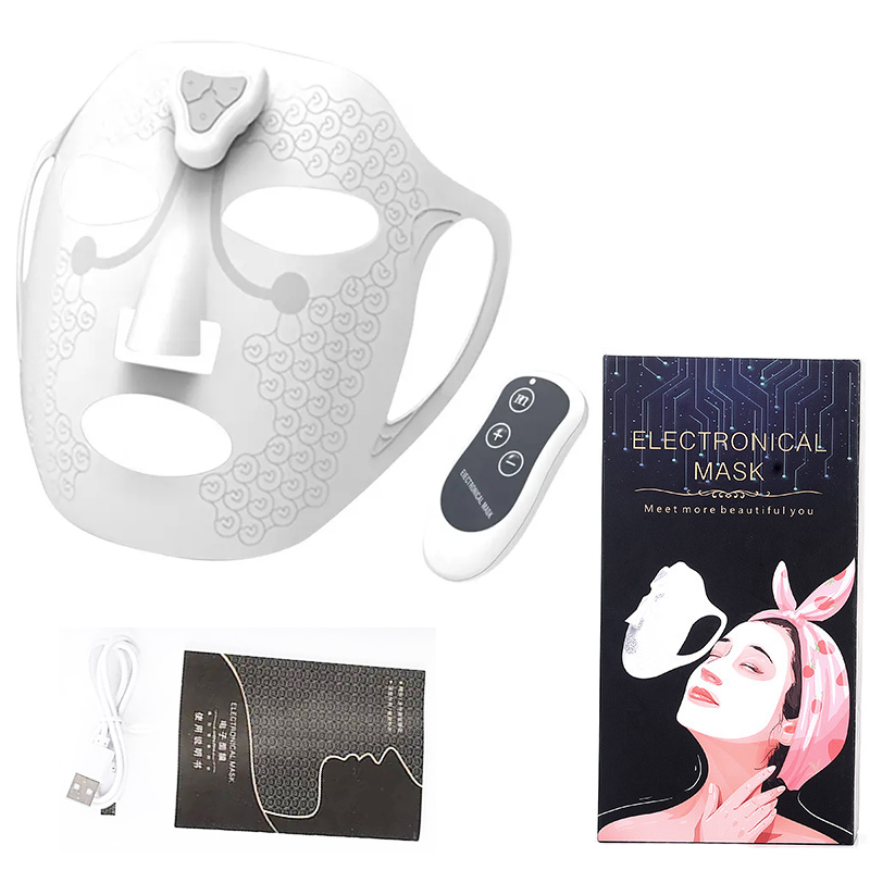 New EMS Facial Mask Low Frequency Microcurrent Double Chin Reduce ...