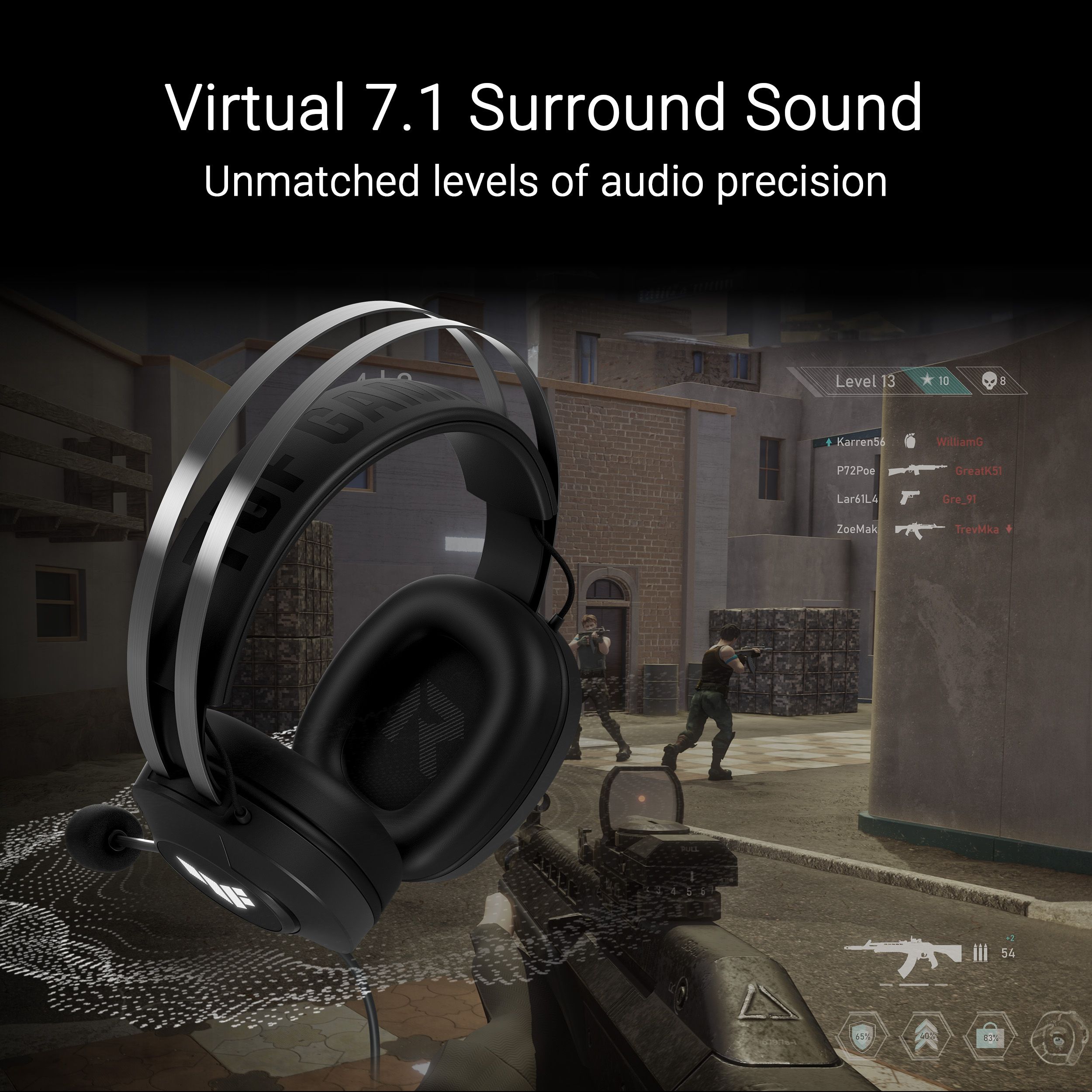 Buy ASUS TUF Gaming H1 Gen II Wired Gaming Headset (A302) with 40 mm ...