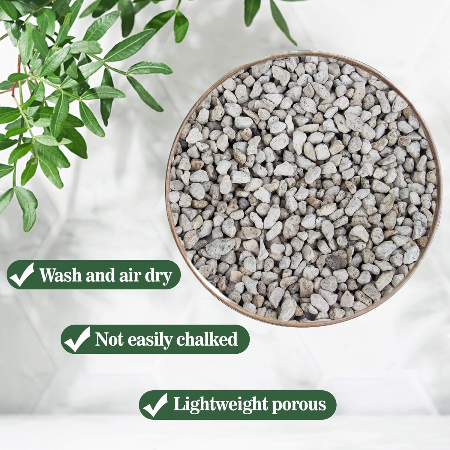 Pumice stone 8-12mm washed for cactus - Succulent - Bonsai and Plants ...