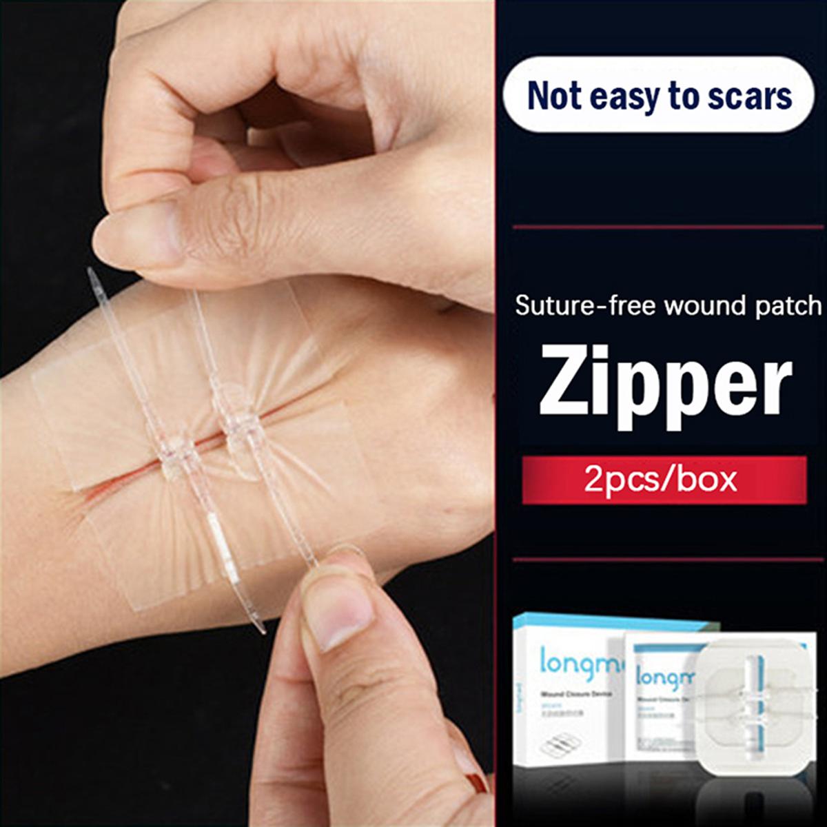 New Painless Suture Adhesive Wound Closure Wound Aid Patch Fast ...